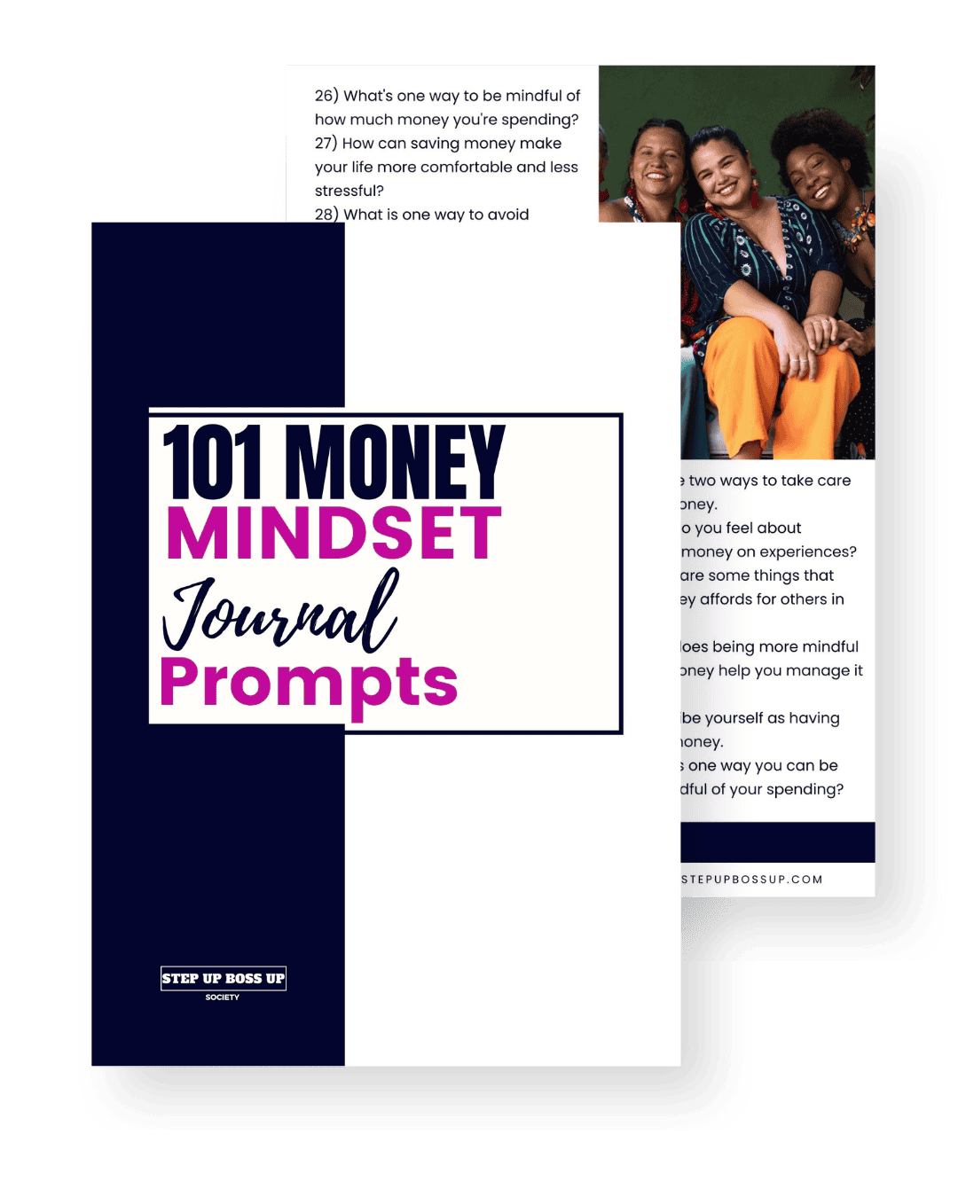 Freebie: Money Mindset Journal Prompts - Step Up Boss Up Society ...
